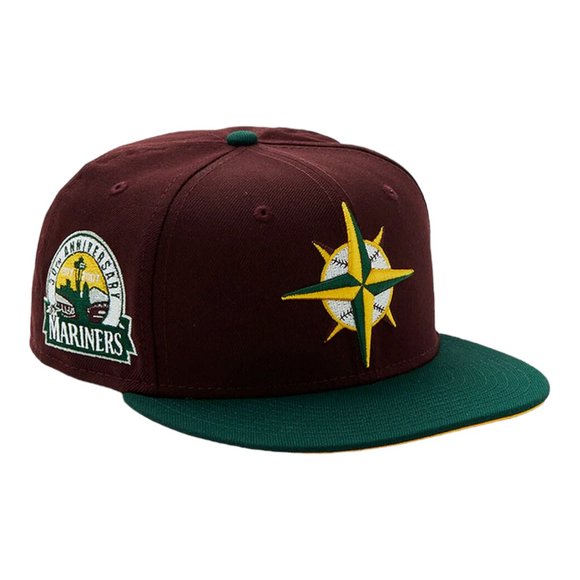 New Era | Accessories | New Era Seattle Mariners Compass Logo 59fifty ...